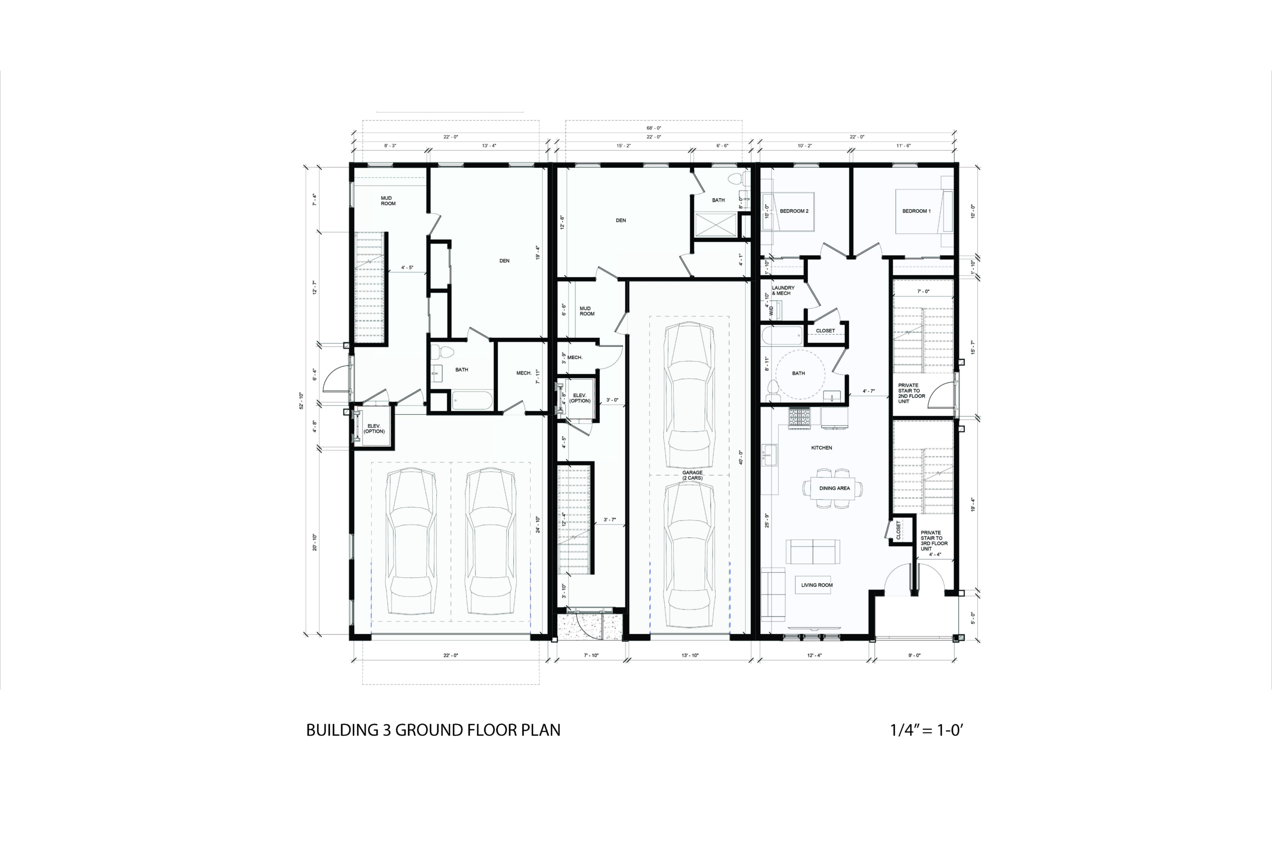 Building 3: Ground Floor Plan – Little Silver Crossing
